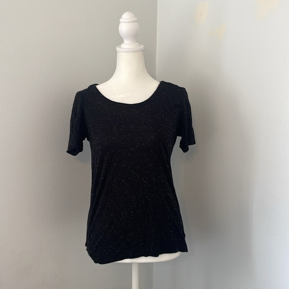 Chelsea & Theodore | Tops | Chelsea Theodore Black Pocket Tee Size S ...
